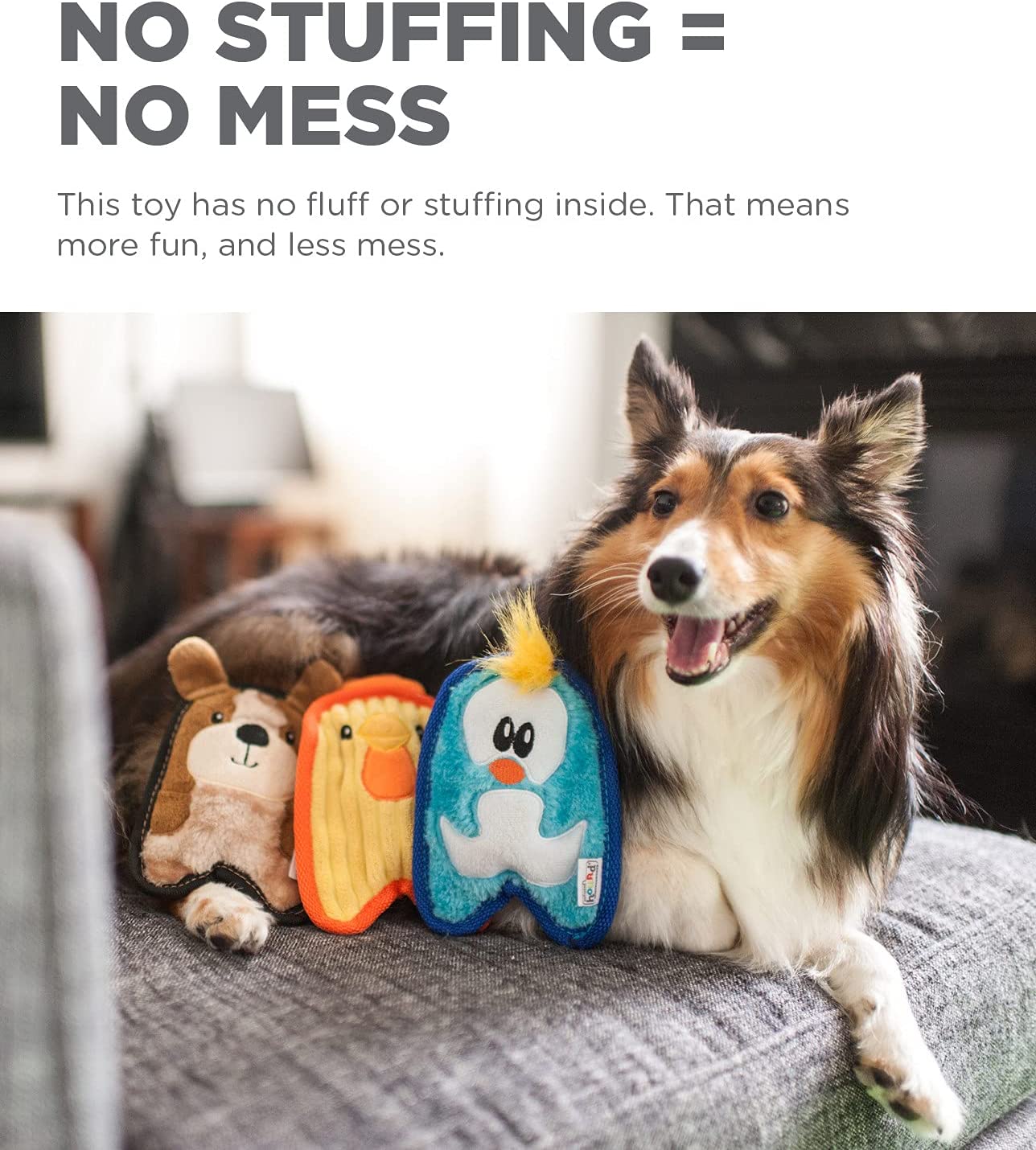 Outward Hound Invincibles Penguin Dog Toy | Thunder's Treasure Trove