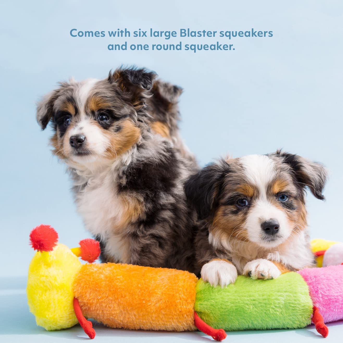 Zippy Paws Blaster Caterpillar Deluxe Dog Toy | Thunder's Treasure Trove