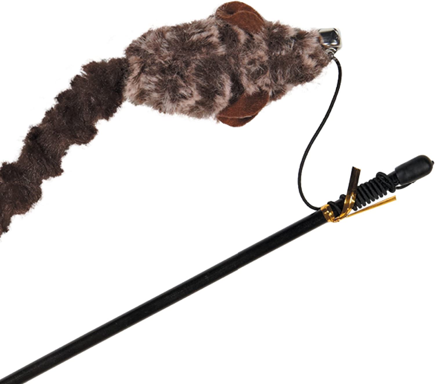 Savvy Tabby®Luxe Faux Fur Mouse Wand | Thunder's Treasure Trove
